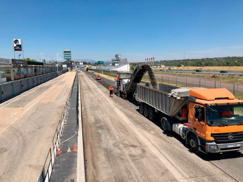 El Circuito del Jarama – RACE comienza el reasfaltado de su trazado ...
