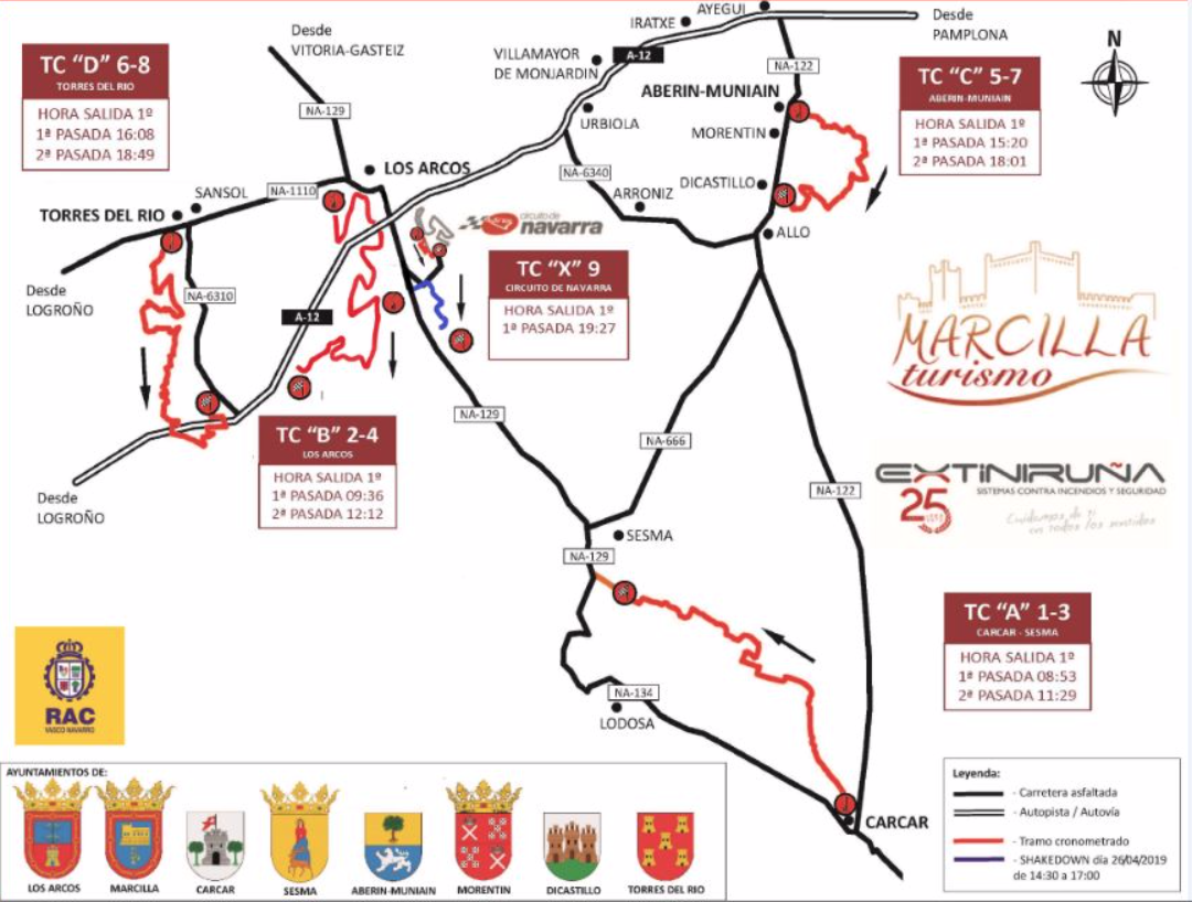 V Rally Circuito de Navarra 2019 - www.Gzrally.com
